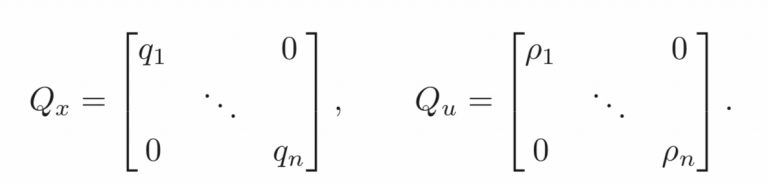 Optimal LQR Control – Notes on Selection of Q & R ...